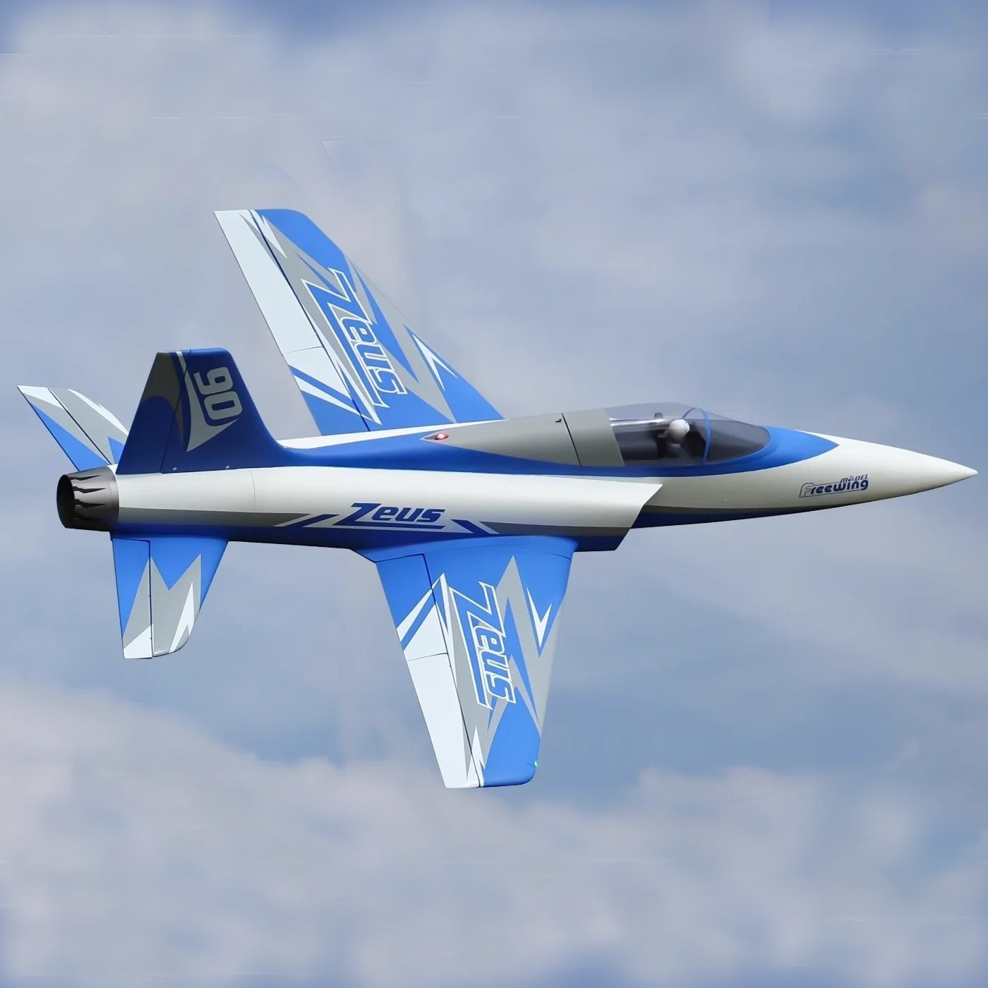 Zeus 90mm Sport EDF Jet, Spw 1200mm, 6S PNP-Set, Freewing | Modellbau ...