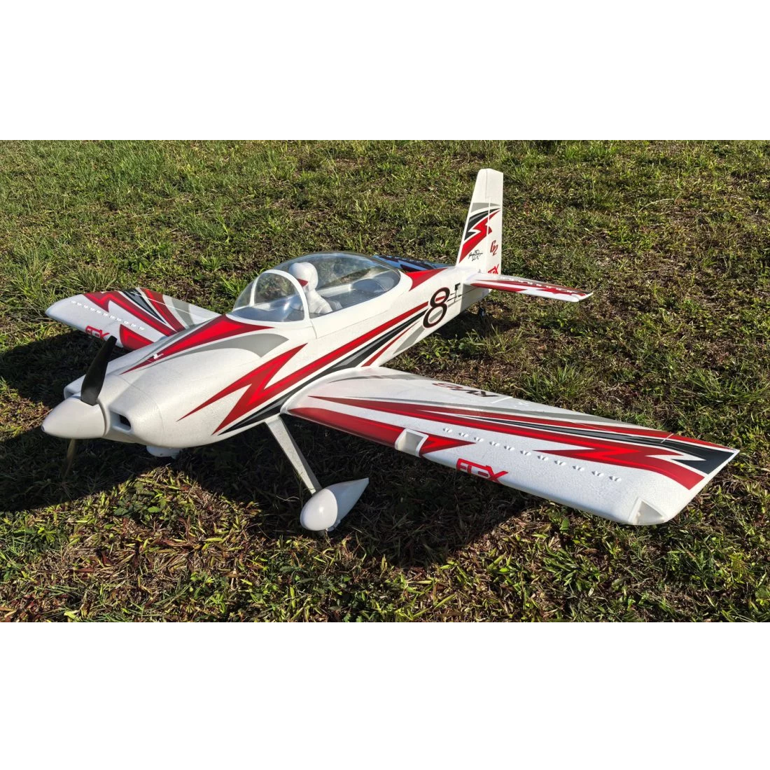 Flex Innovations RV-8 60E G2 SUPER PNP red-decal night dualsky-motor ...